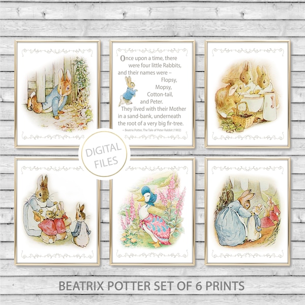 Beatrix Potter - Etsy