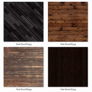 Dark Wood Digital Paper, Backgrounds, Wood Texture, Scrapbooking ...