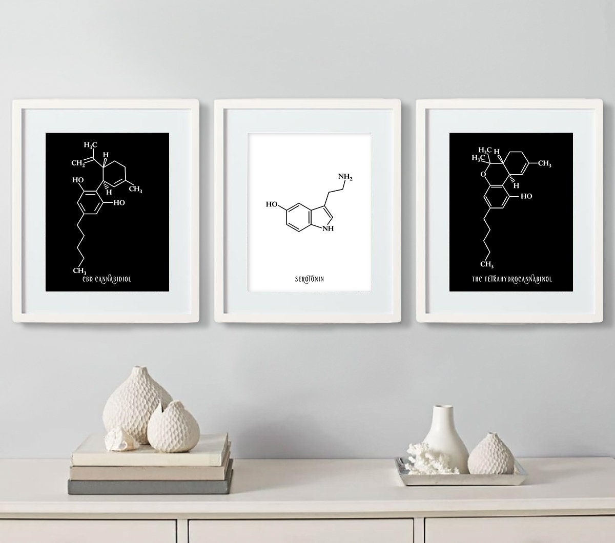 THC Tetrahydrocannabinol Molecule Science Print Minimalist - Etsy Australia