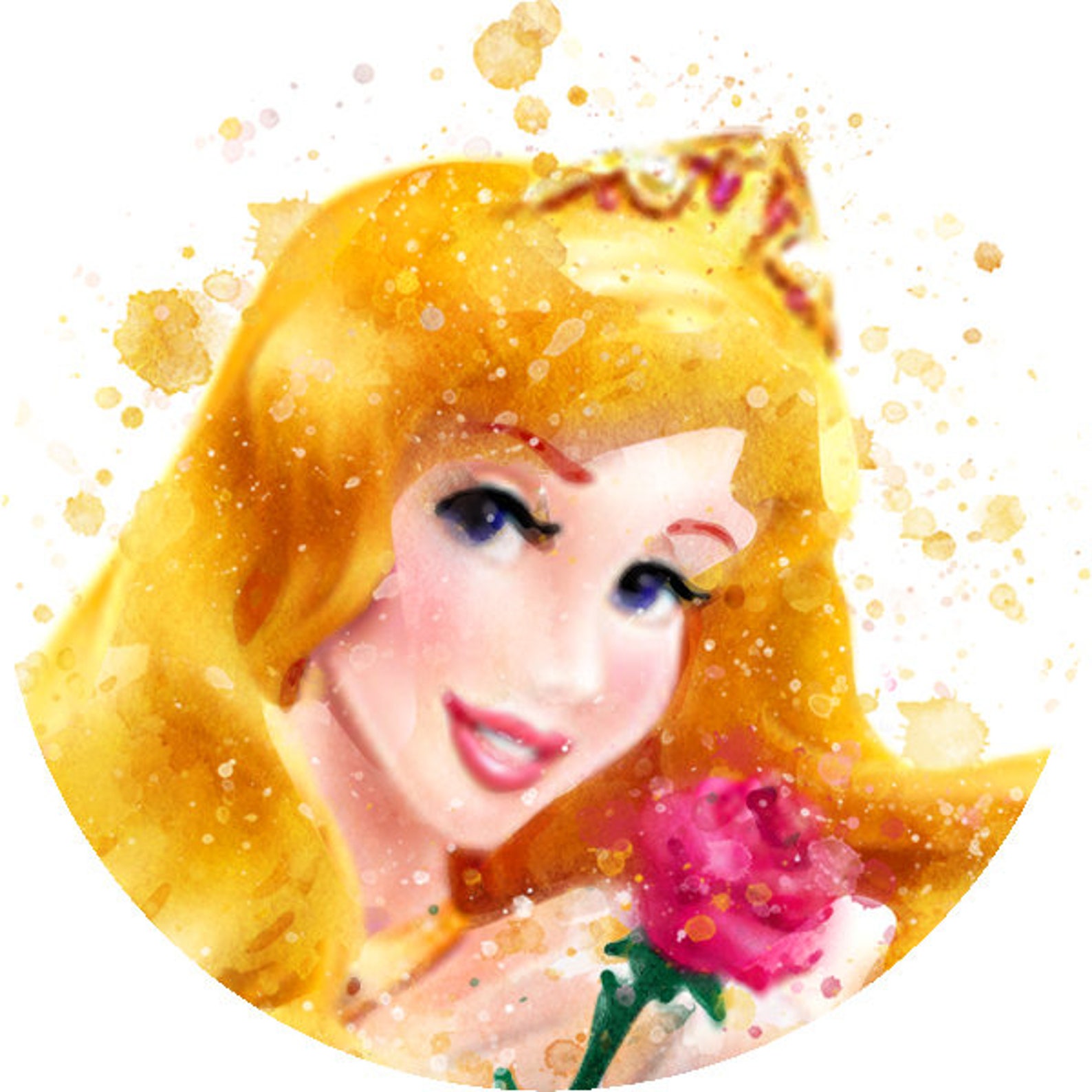 SLEEPING BEAUTY, Princess Aurora, Sleeping Beauty Print, Princess ...