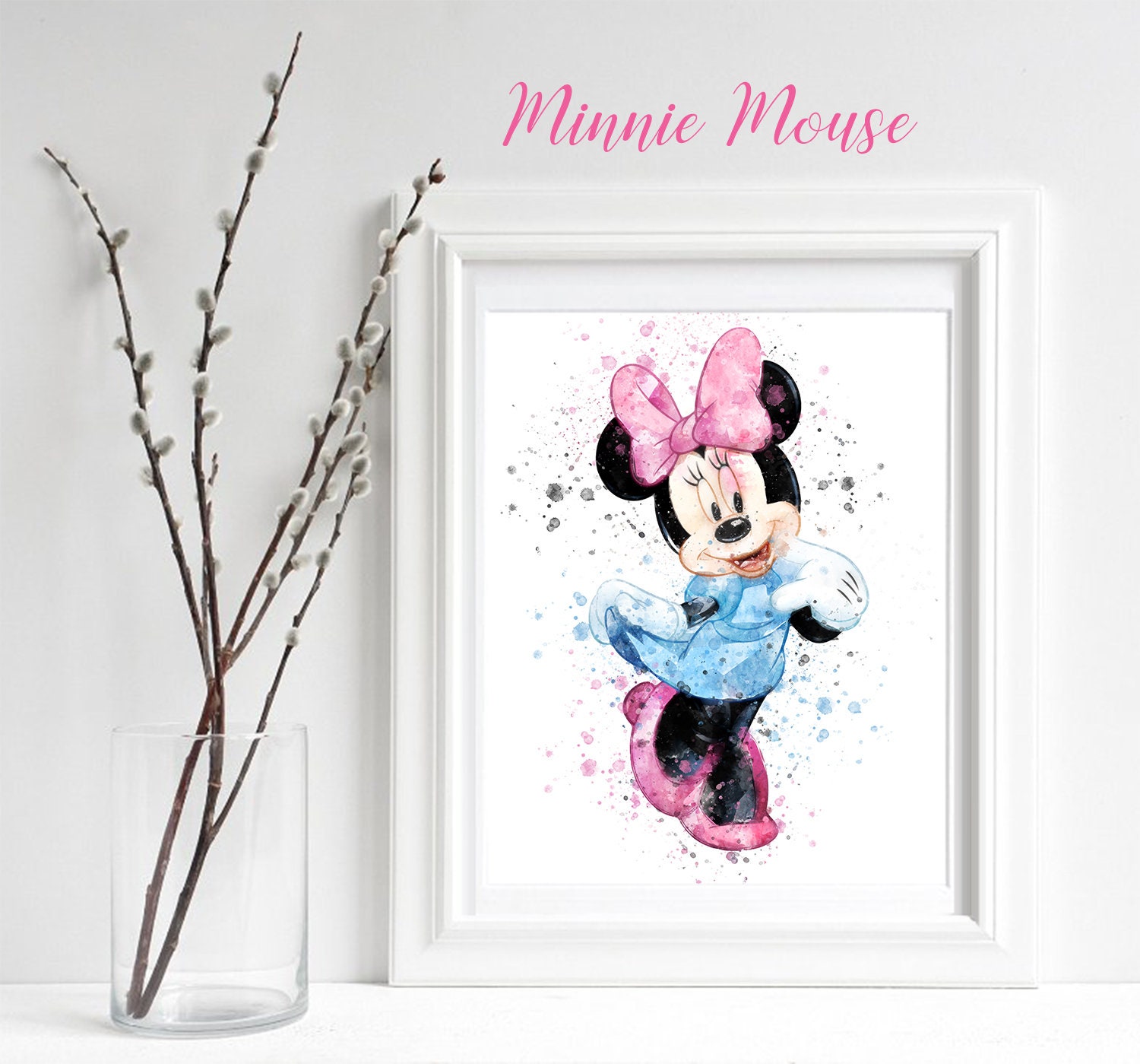 Minnie Mouse Blue Skirt