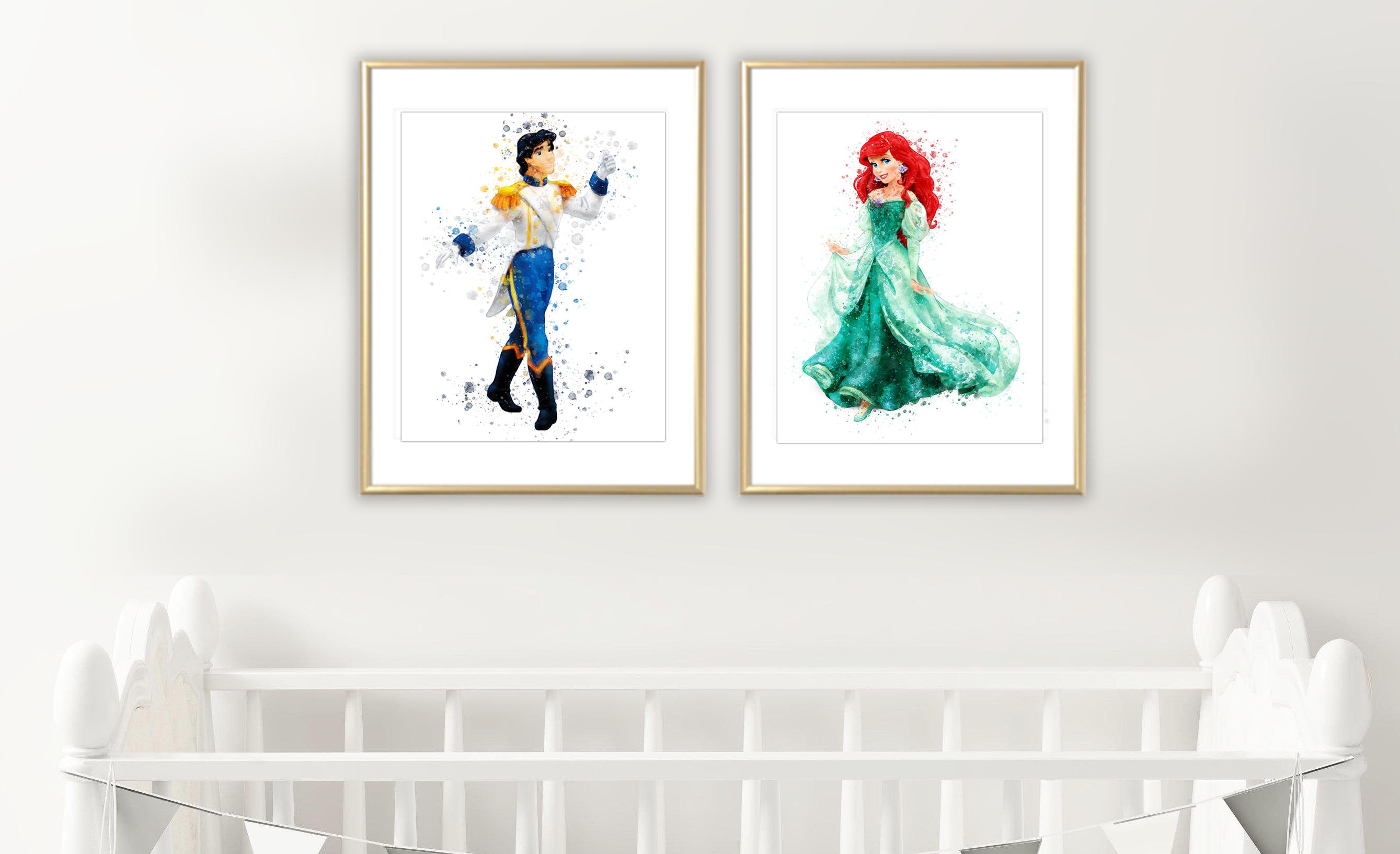 Prince Eric, Thelittle Mermaid, the Little Mermaid Watercolor, Prince ...