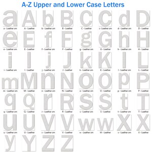 Stitched Leather Alphabet Clipart: Leather Alphabet Clip Art, Leather ...