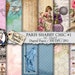 Paris Digital Paper Pack, Parisian Shabby Chic, Paris, Vintage French ...