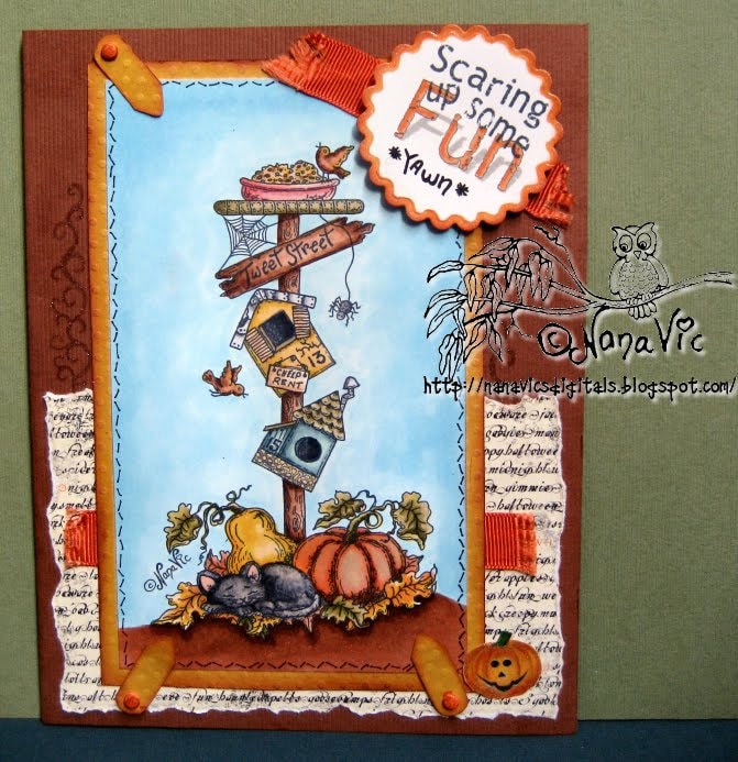 Halloween 1 Word Art Sentiments Digital Stamp Digi Instant | Etsy