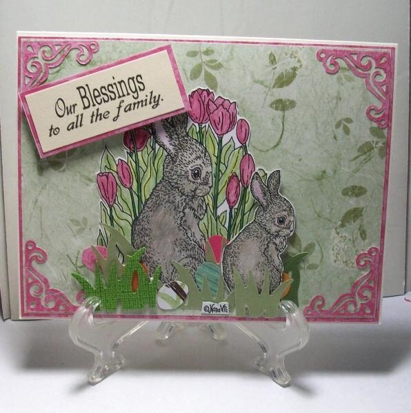 Instant Download Digital Digi Stamps Easter Bunny ID:NV-DS0055 - Etsy ...