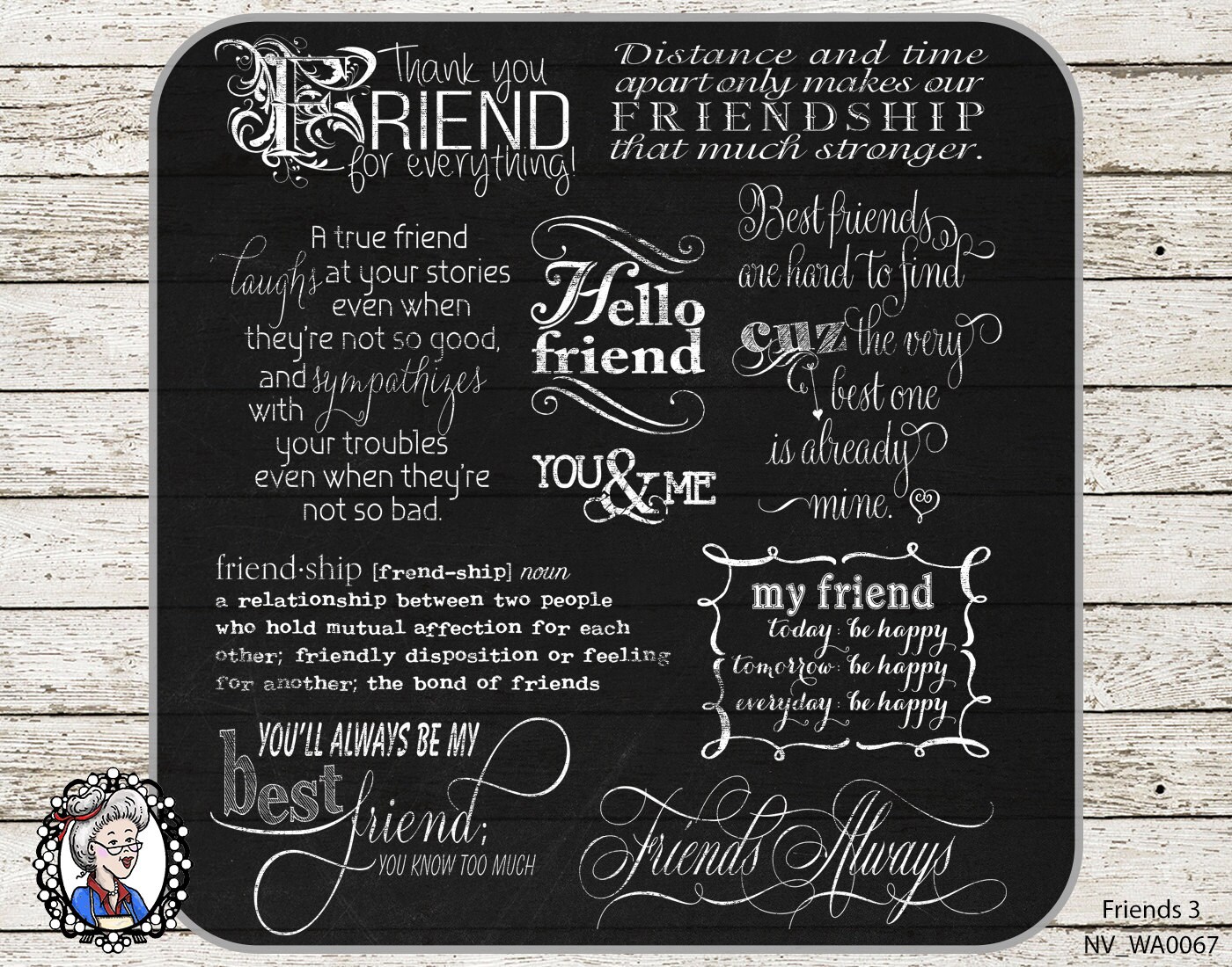 Friends Overlay / Clip Art / Digital Stamp / Word Art / - Etsy Australia
