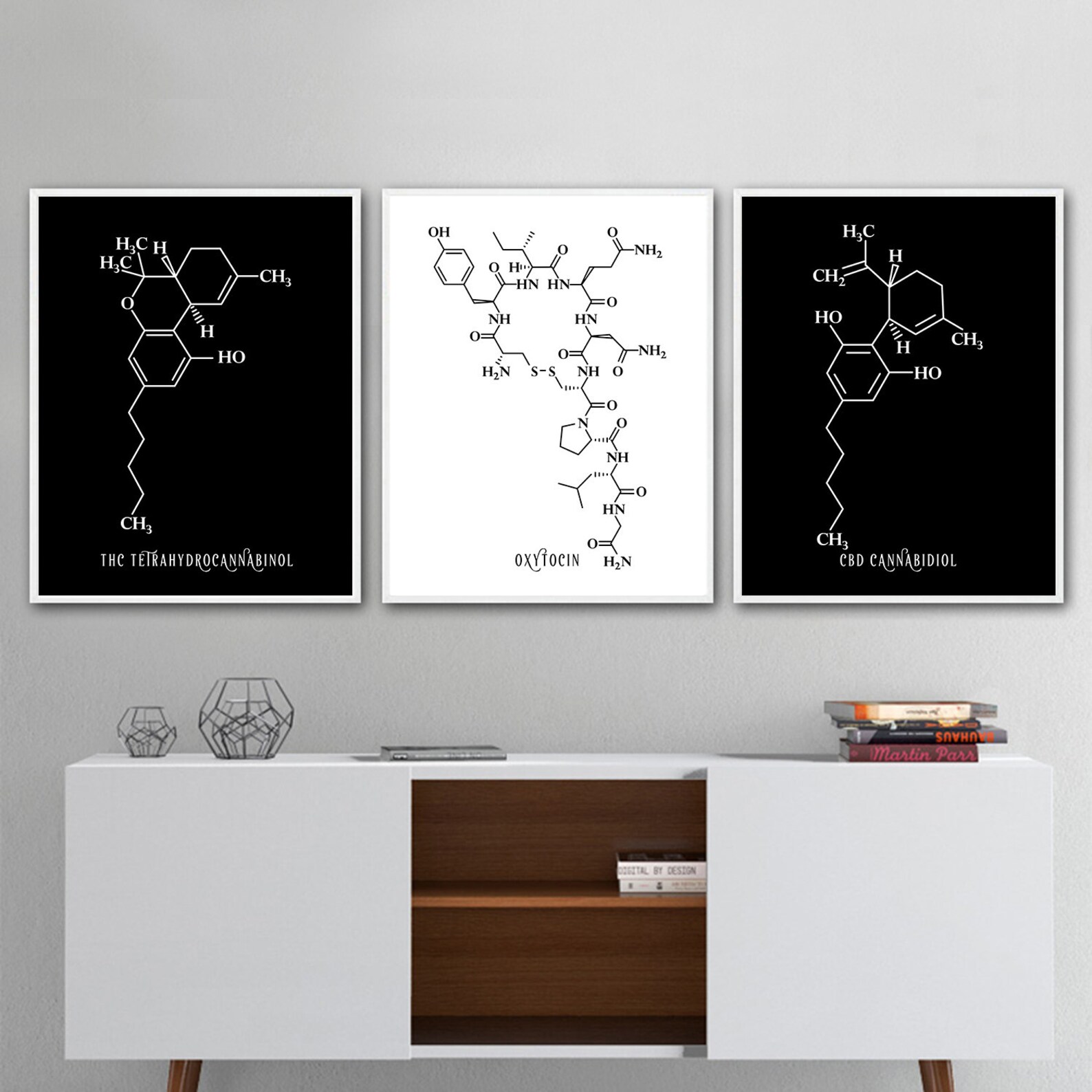 THC Tetrahydrocannabinol Molecule Science Print Minimalist - Etsy Australia