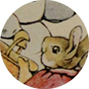 Beatrix Potter Nursery Print 04, Peter Rabbit Mother, Playroom ...