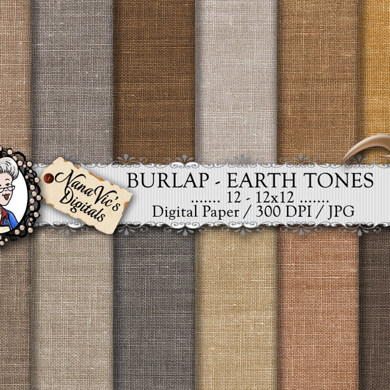 Burlap Wallpaper - Etsy