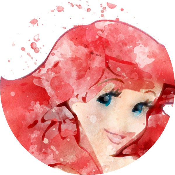 LITTLE MERMAID, Princess Ariel, Little Mermaid Print, Little Mermaid ...