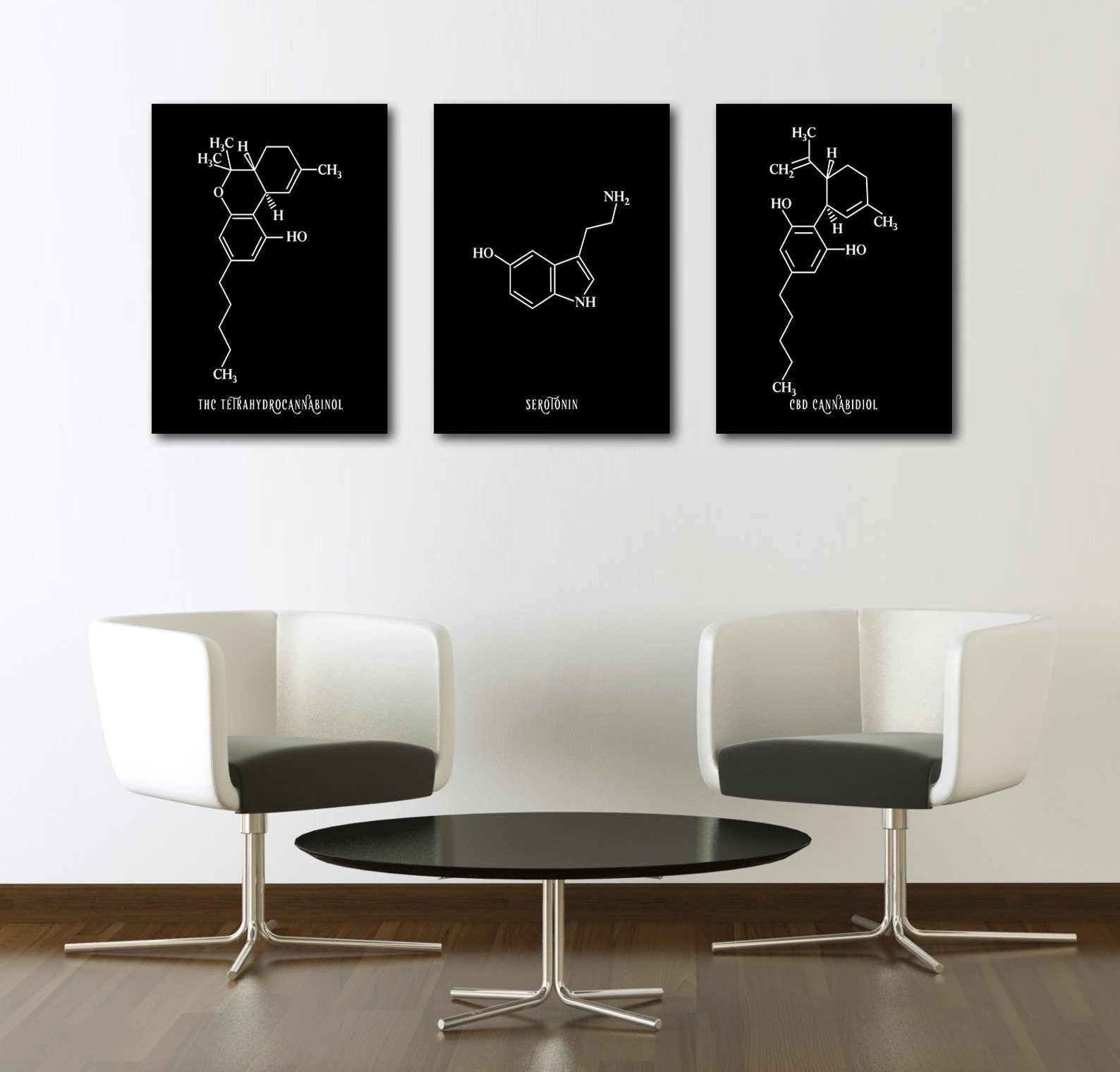 THC Tetrahydrocannabinol Molecule Science Print Minimalist - Etsy Australia