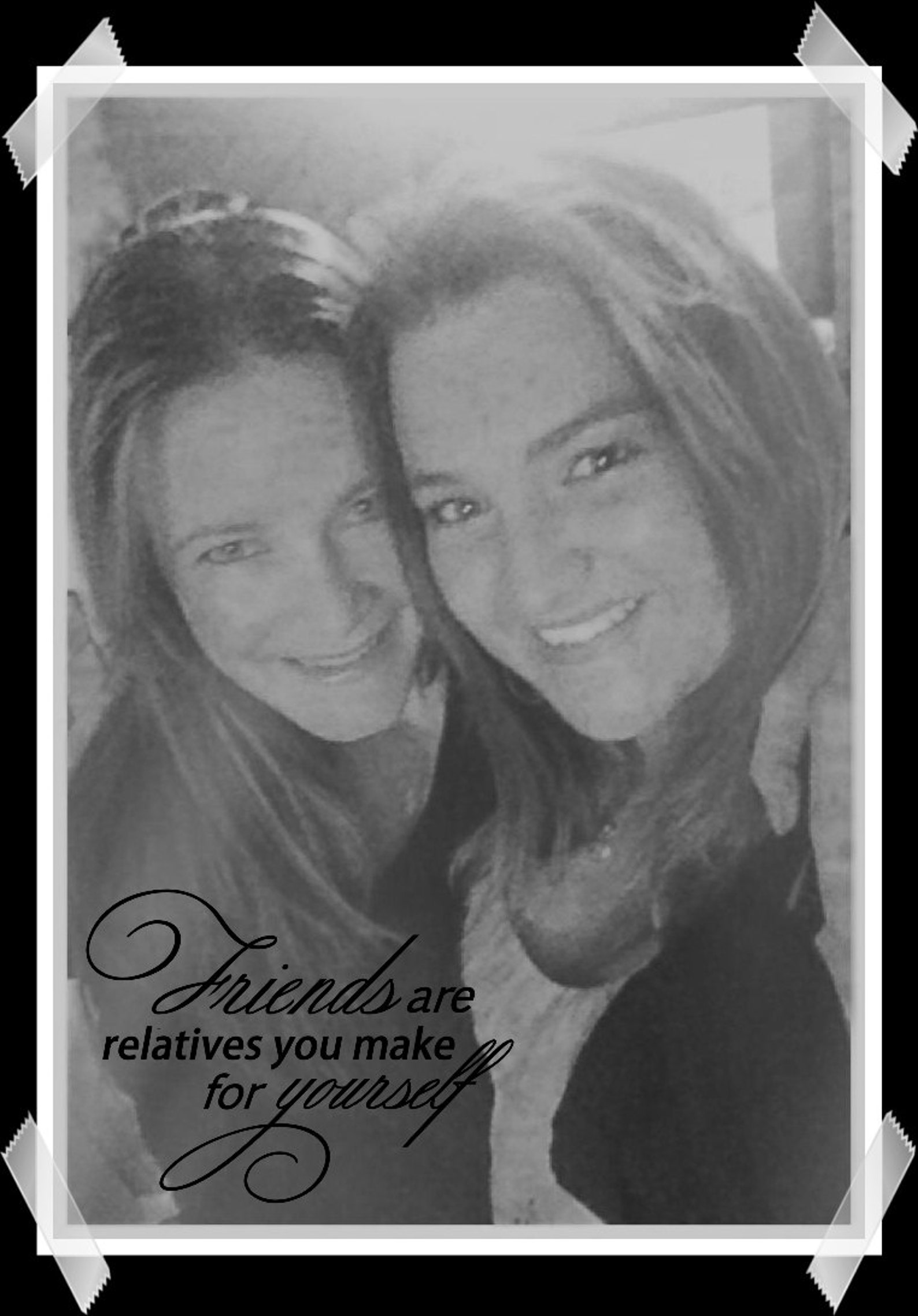 Friends 1 Word Art Sentiments Photography Overlay Clipart - Etsy