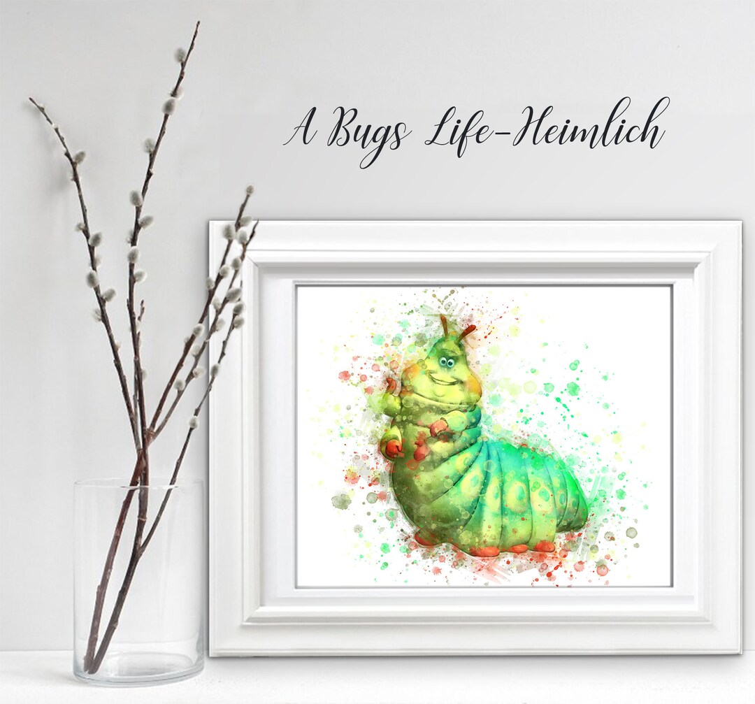 Heimlich Character From the Movie A Bugs Life Printable, Decor ...