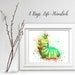 OLAF With Flurry Cloud Digital Print, Olaf From Movie Frozen Nursery ...