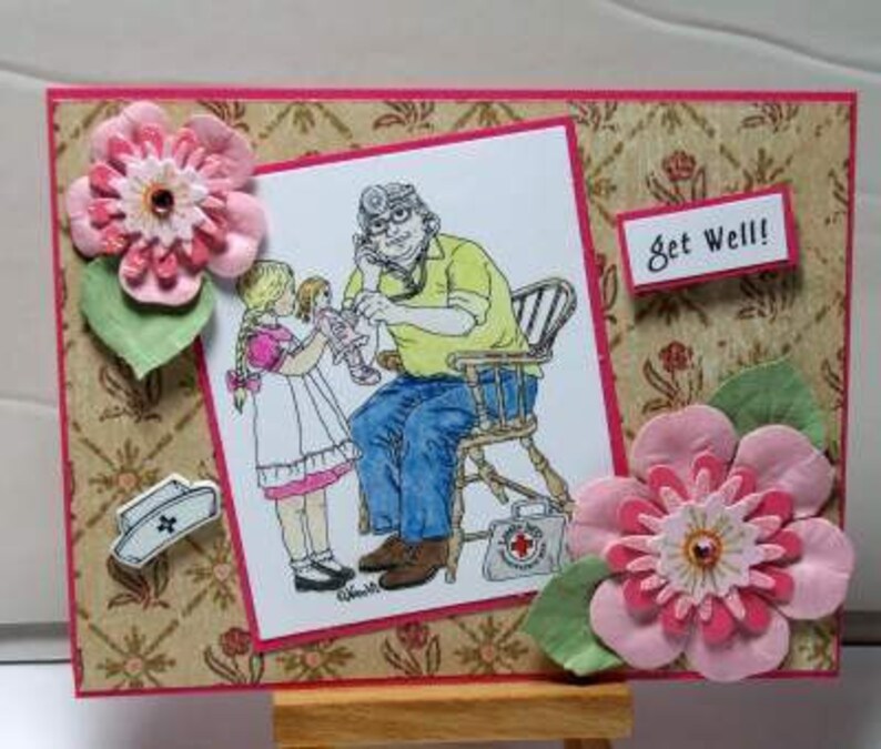 Get Well Soon Word Art Sentiments Instant Download Digital Stamps Digi ...