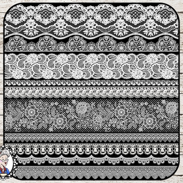 Lace Clip Art - Etsy