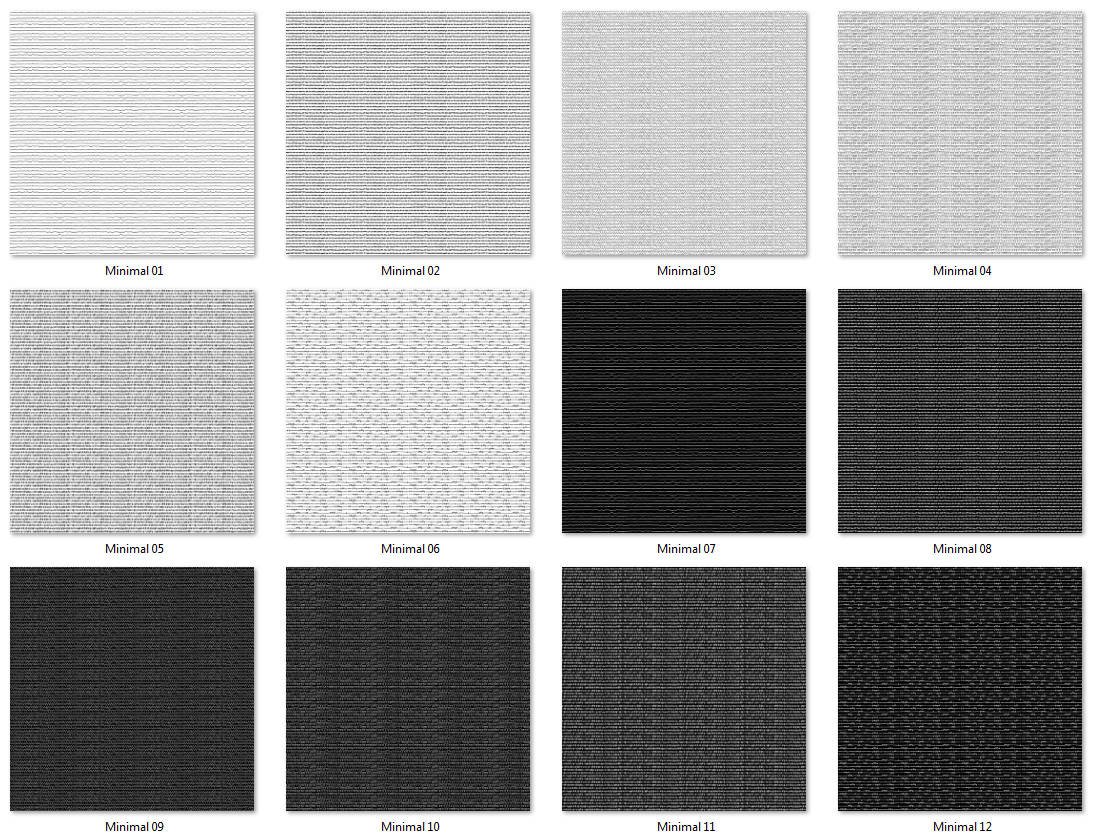 Minimal Digital Paper, Black & White Minimalist Patterns, Minimal ...