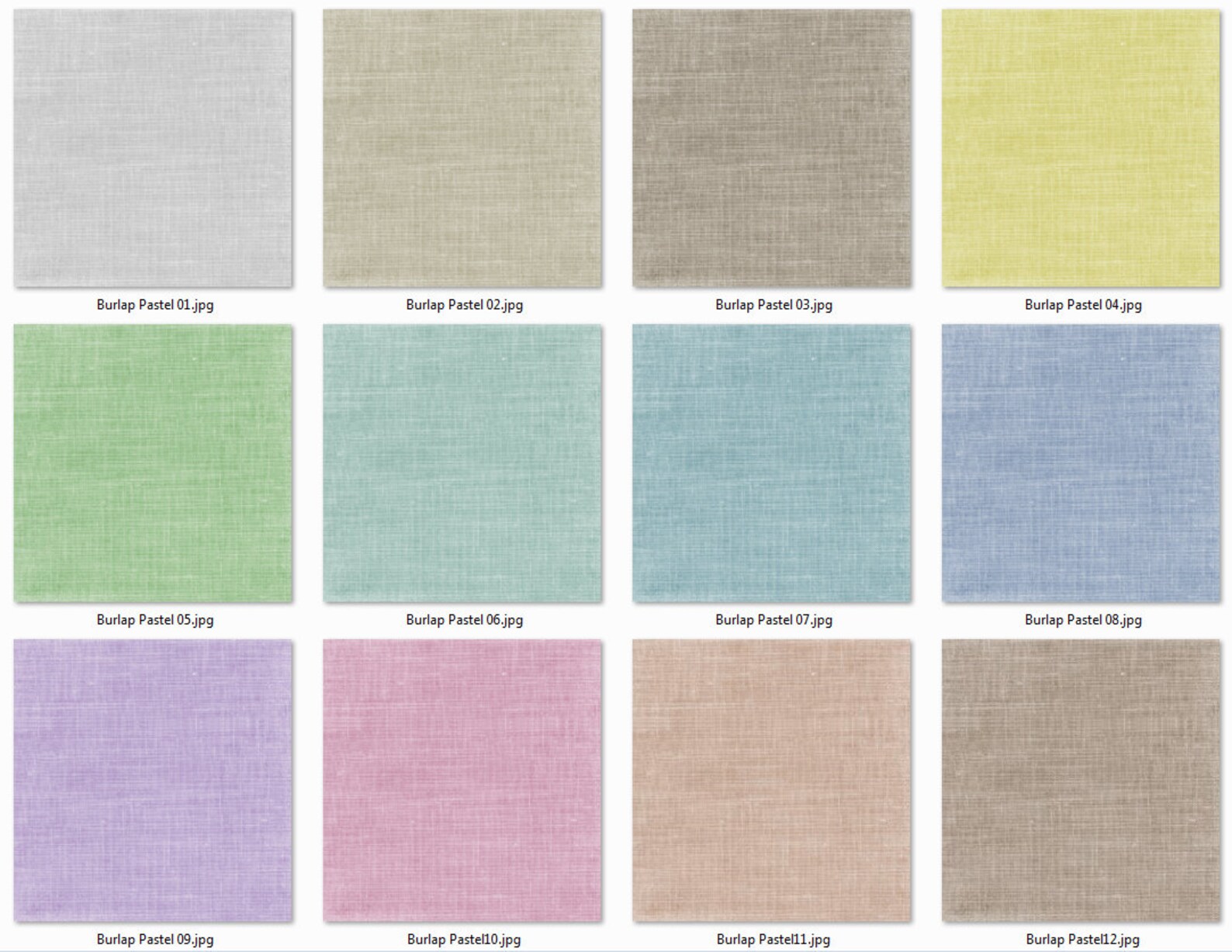 Burlap Pastels Digital Paper Natural Linen / Jute - Etsy Australia