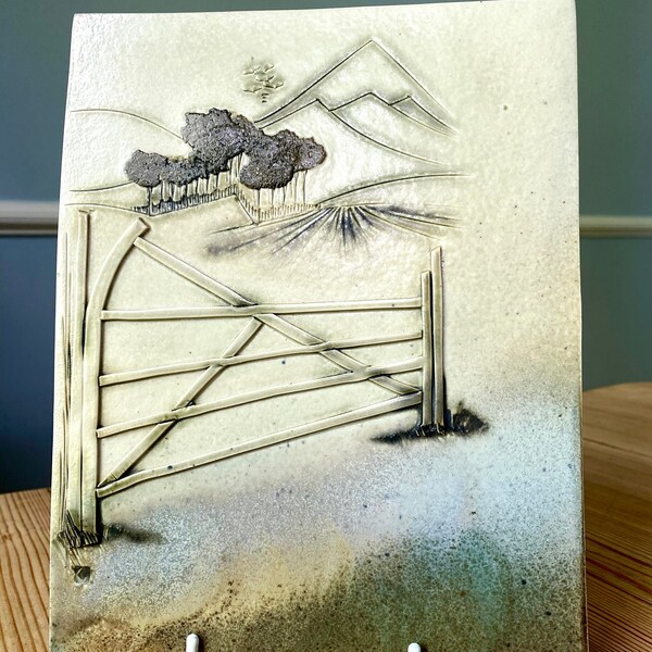 Ceramic Wall Plaque - Etsy UK