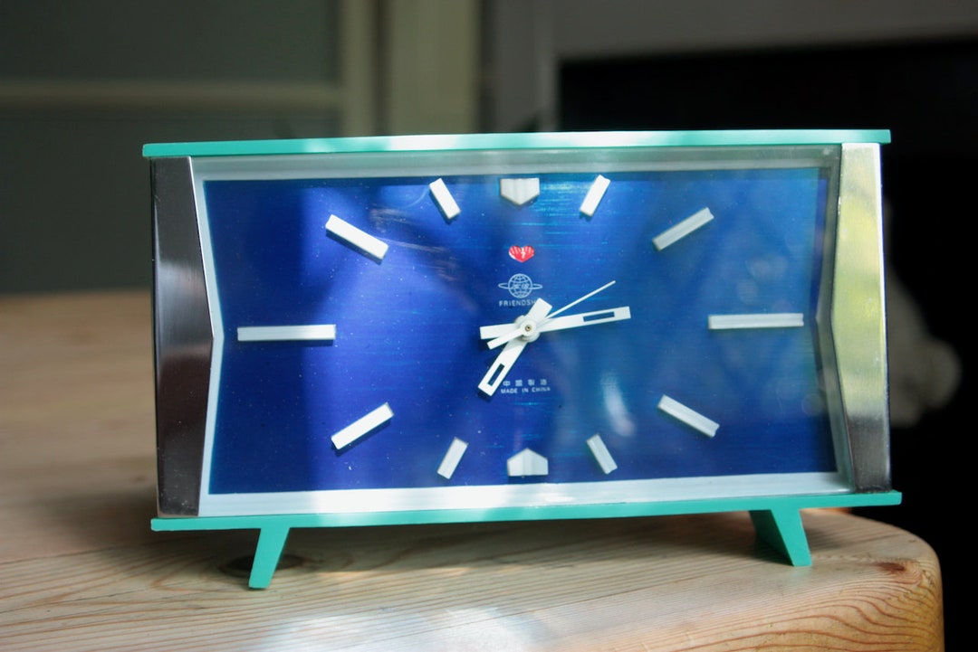 An Atomic Style Alarm Clock Made in China. - Etsy UK