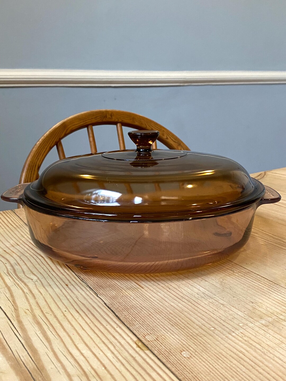 A Glass ‘vision’ Casserole Dish Made by Corning Glass in France. - Etsy