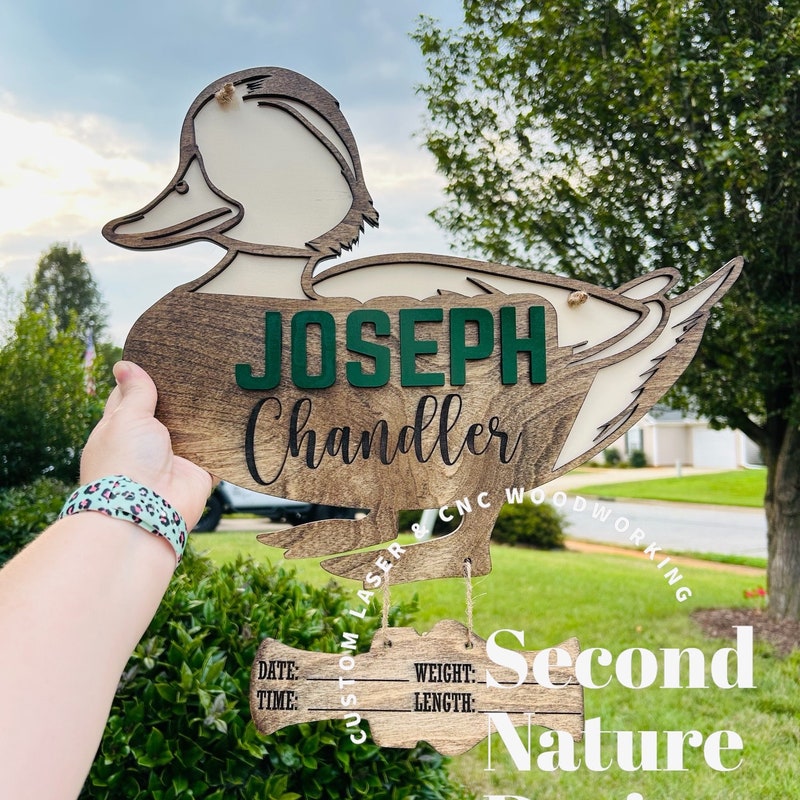 Mallard Duck Baby Hanger - Etsy