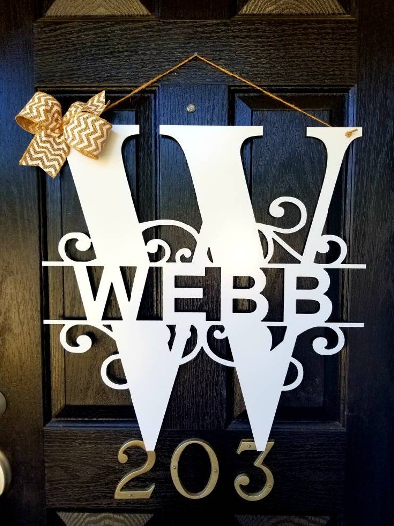 single-initial-w-last-name-yard-sign-garden-sign-initial-etsy