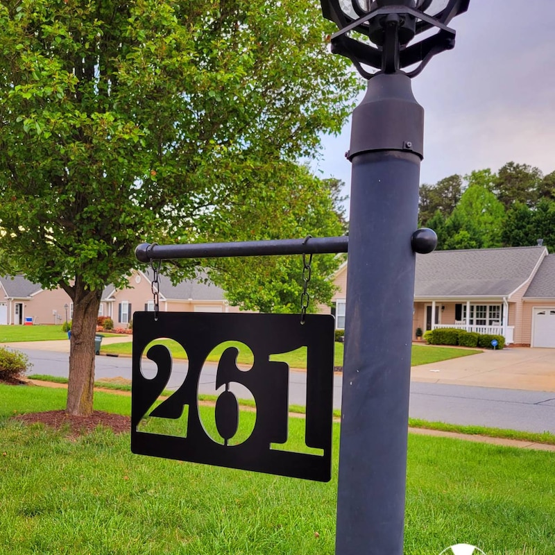 Address Sign Post - Etsy