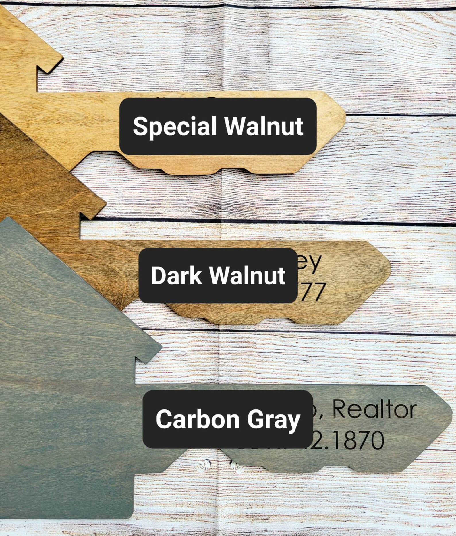 Personalized Wood Realtor Sign / Wooden Real Estate Agent Sign - Etsy