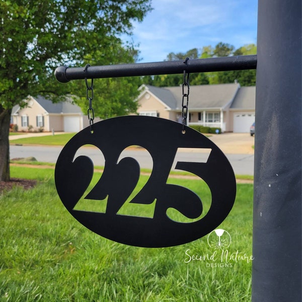 House Number Sign - Etsy