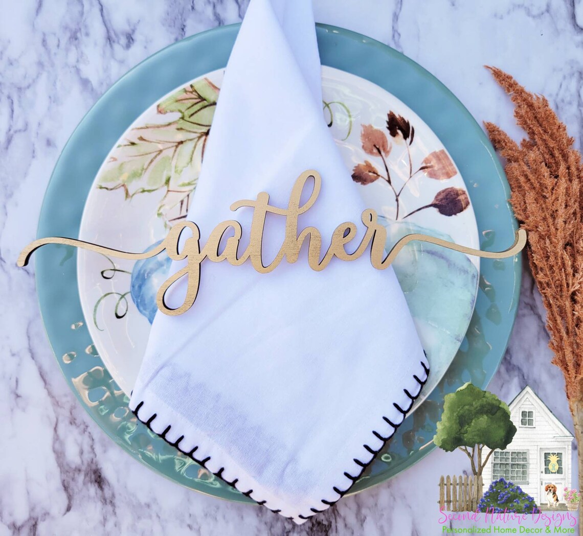 Thanksgiving Plate Words Fall Plate Decor Plate - Etsy