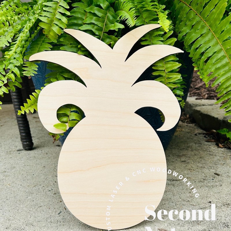 Wood Pineapple - Etsy