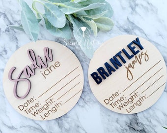 Baby Boy Duck Hunting Birth Stats Sign / Boy Nursery Door - Etsy