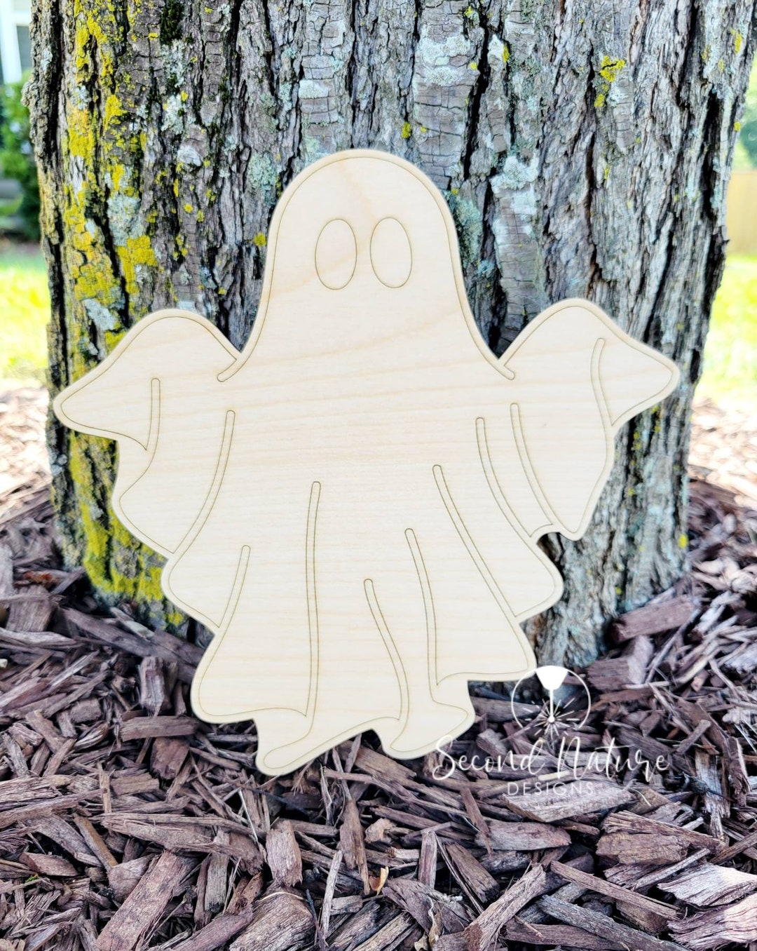 UNFINISHED Ghost Blank / Halloween Ghost Wood Blank/ Unpainted Ghost ...