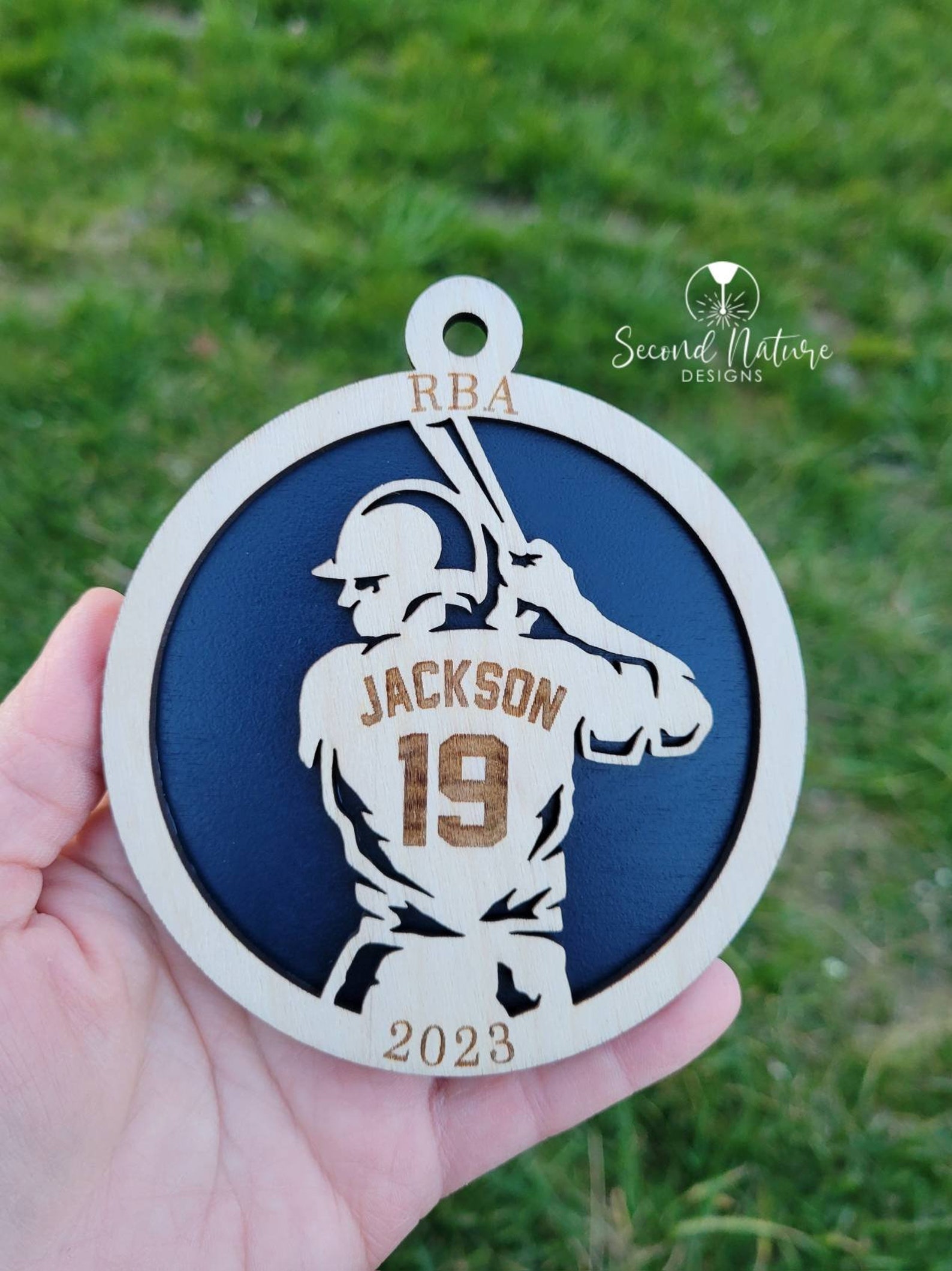 Personalized Baseball Ornaments/ Baseball Jersey Christmas Ornament ...