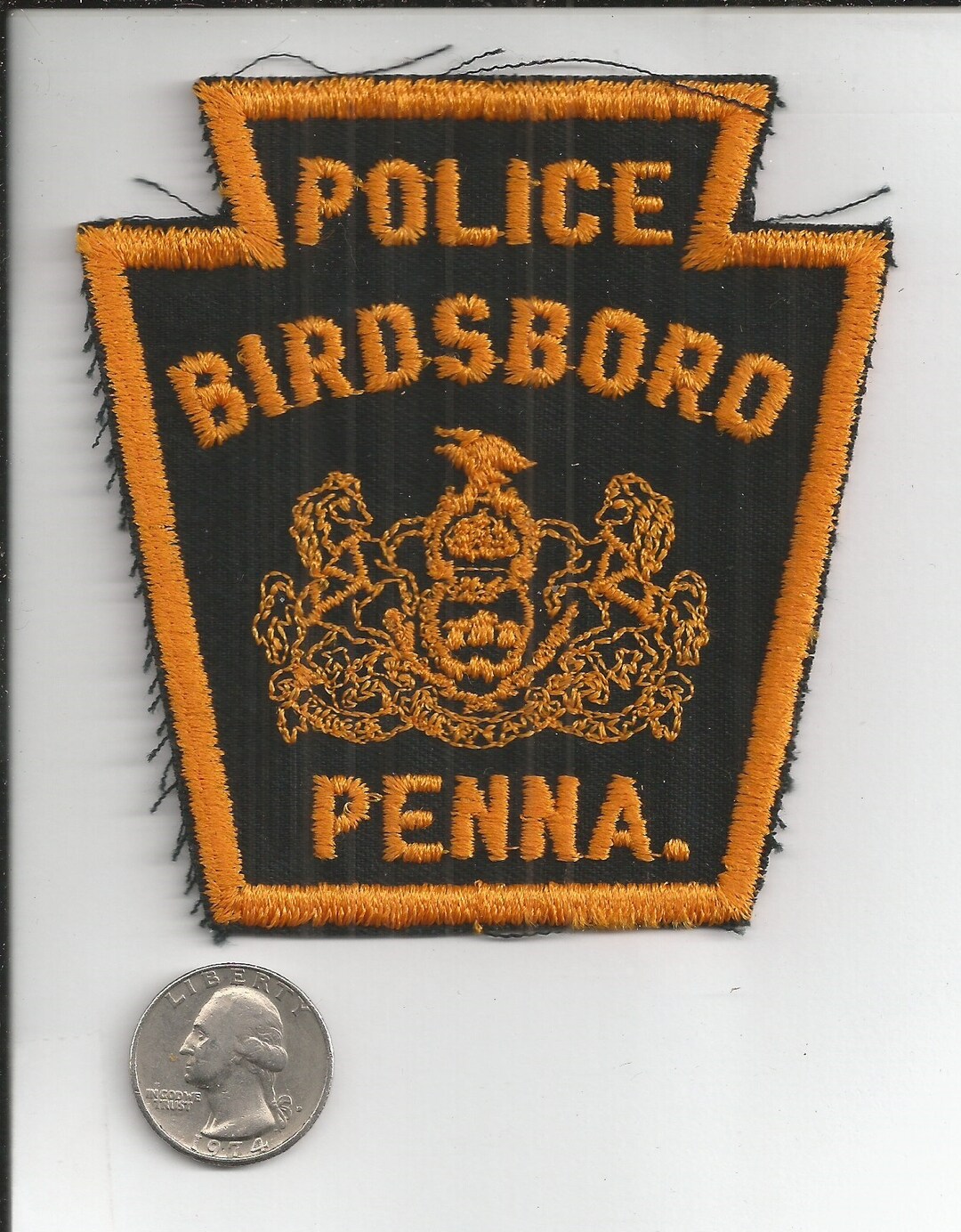Vintage Official Authentic Police Patch: Birdsboro PA. Police, Berks ...