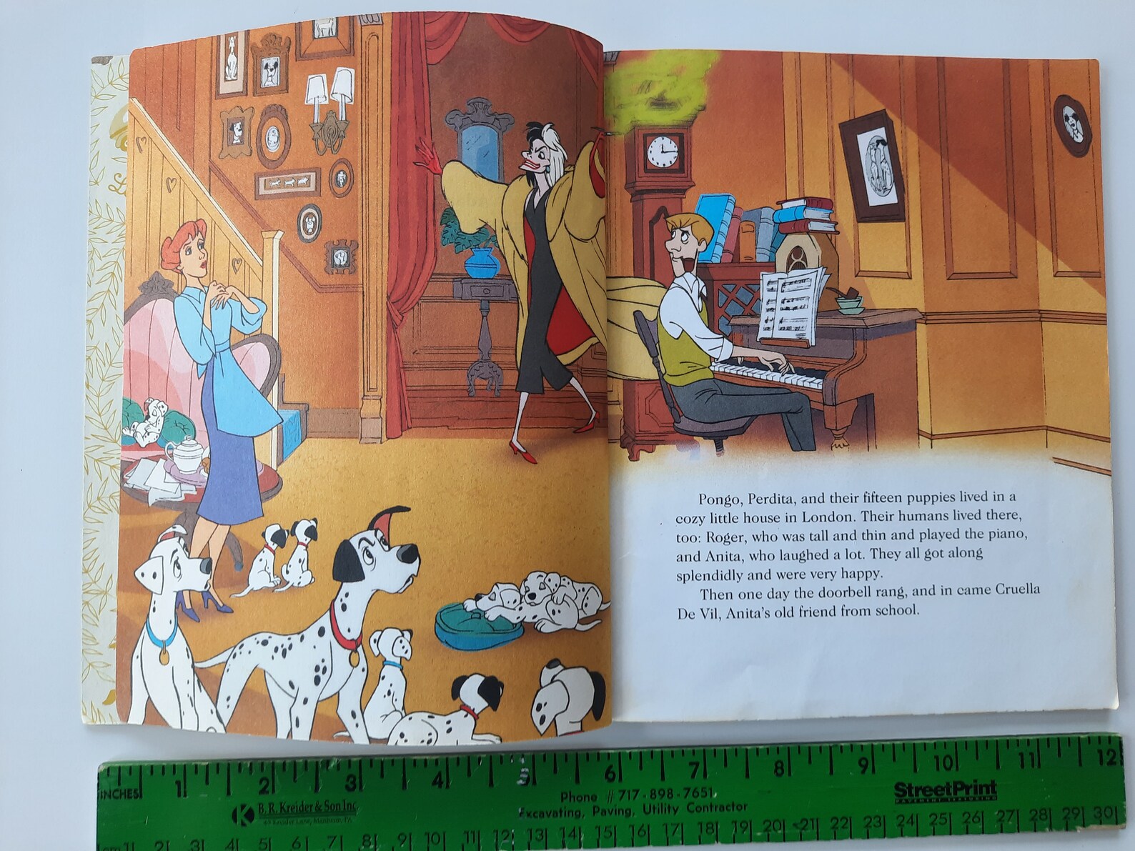 1997 Little Golden Book: Walt Disney's "101 Dalmatians"- Children's ...