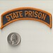 Vintage State Prison Patch ~ 3.5" in Length, State Prison Guard ~ Law ...