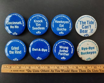 Penn State Vintage Buttons - Etsy