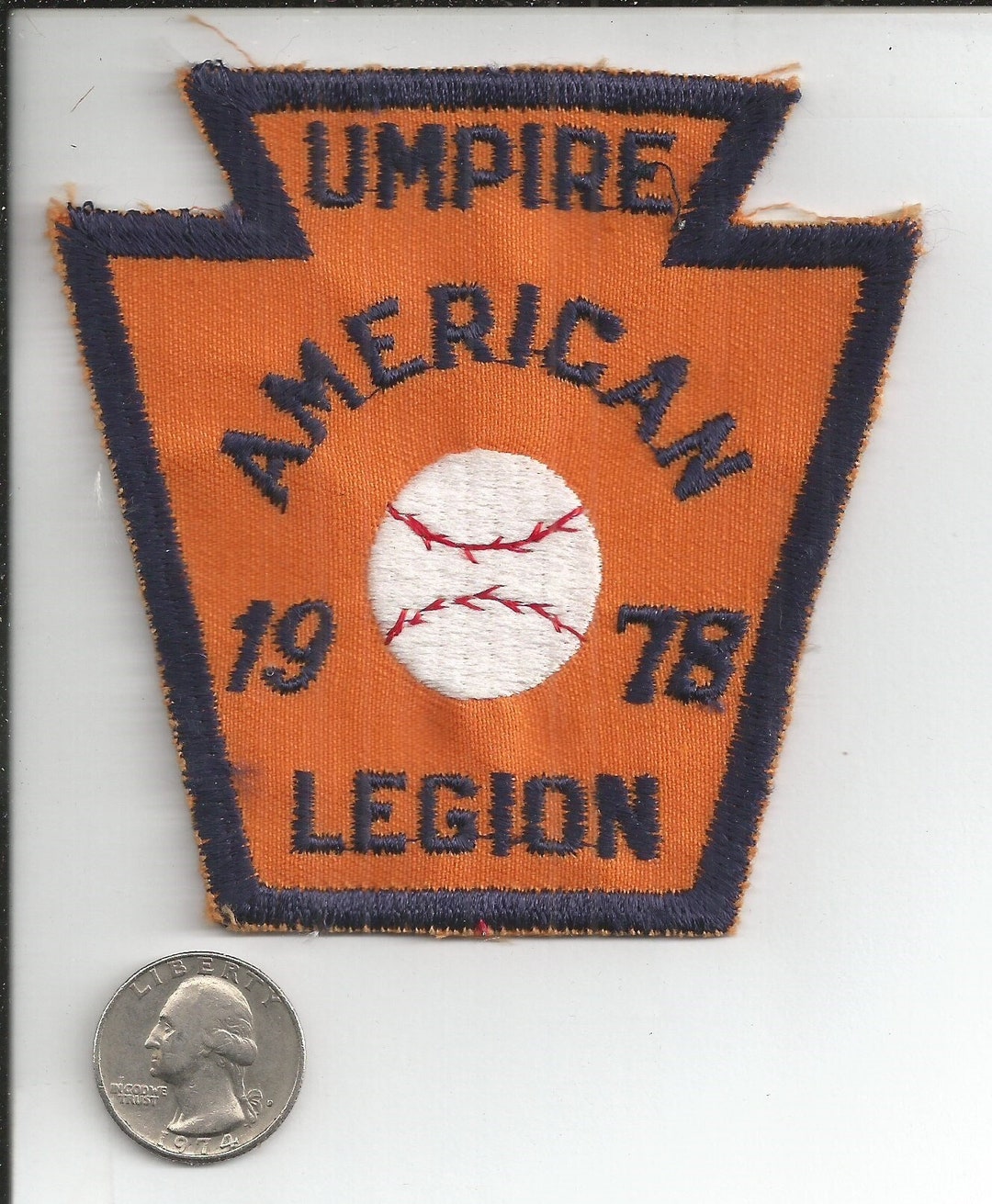 Vintage Authentic Official Pennsylvania Youth Baseball Umpire's Patch ...