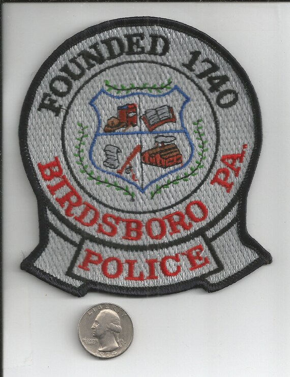 Vintage Official Authentic Police Patch: Birdsboro PA. Police - Etsy