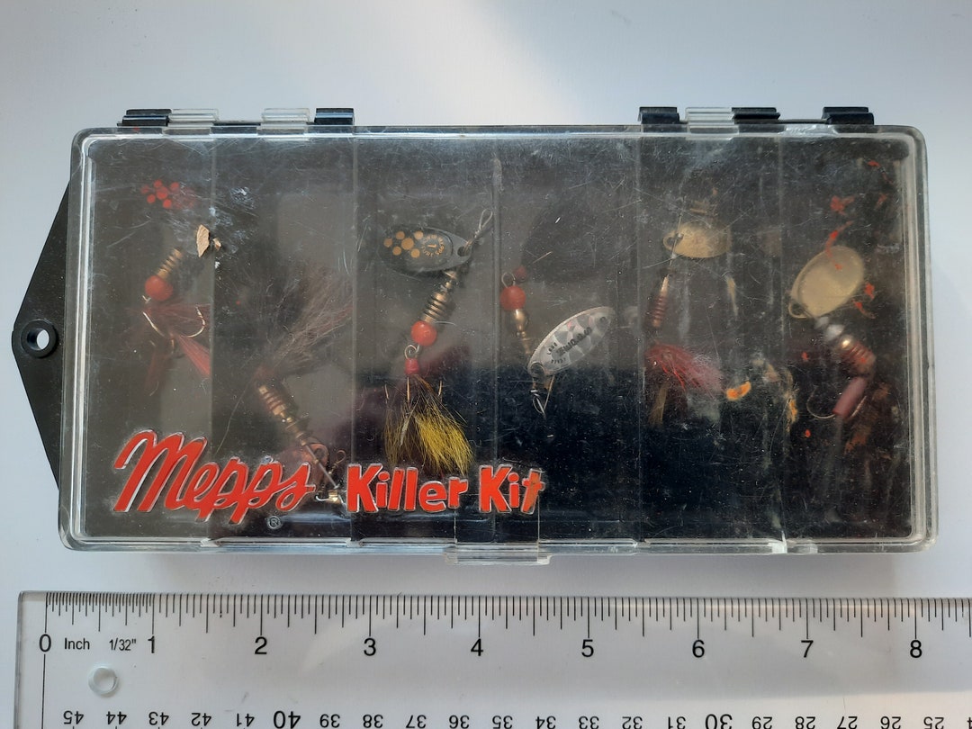 Vintage 1970s 1980s Mepps Killer Kit Spinning Fishing Lures - Etsy