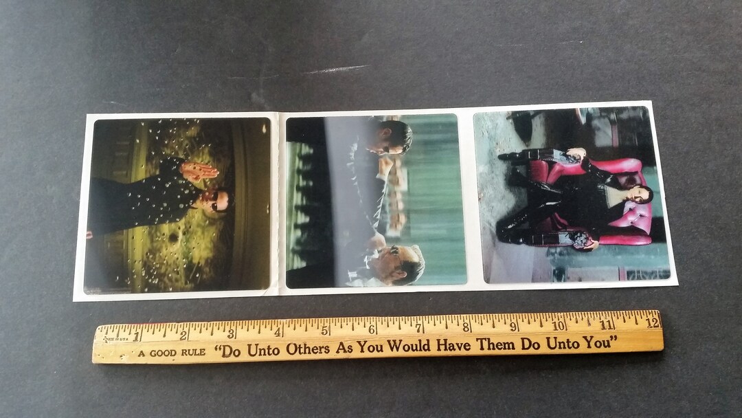 Complete Set of 3 the Matrix T.V. Guide Magazine Onserts Rare, 3-D ...