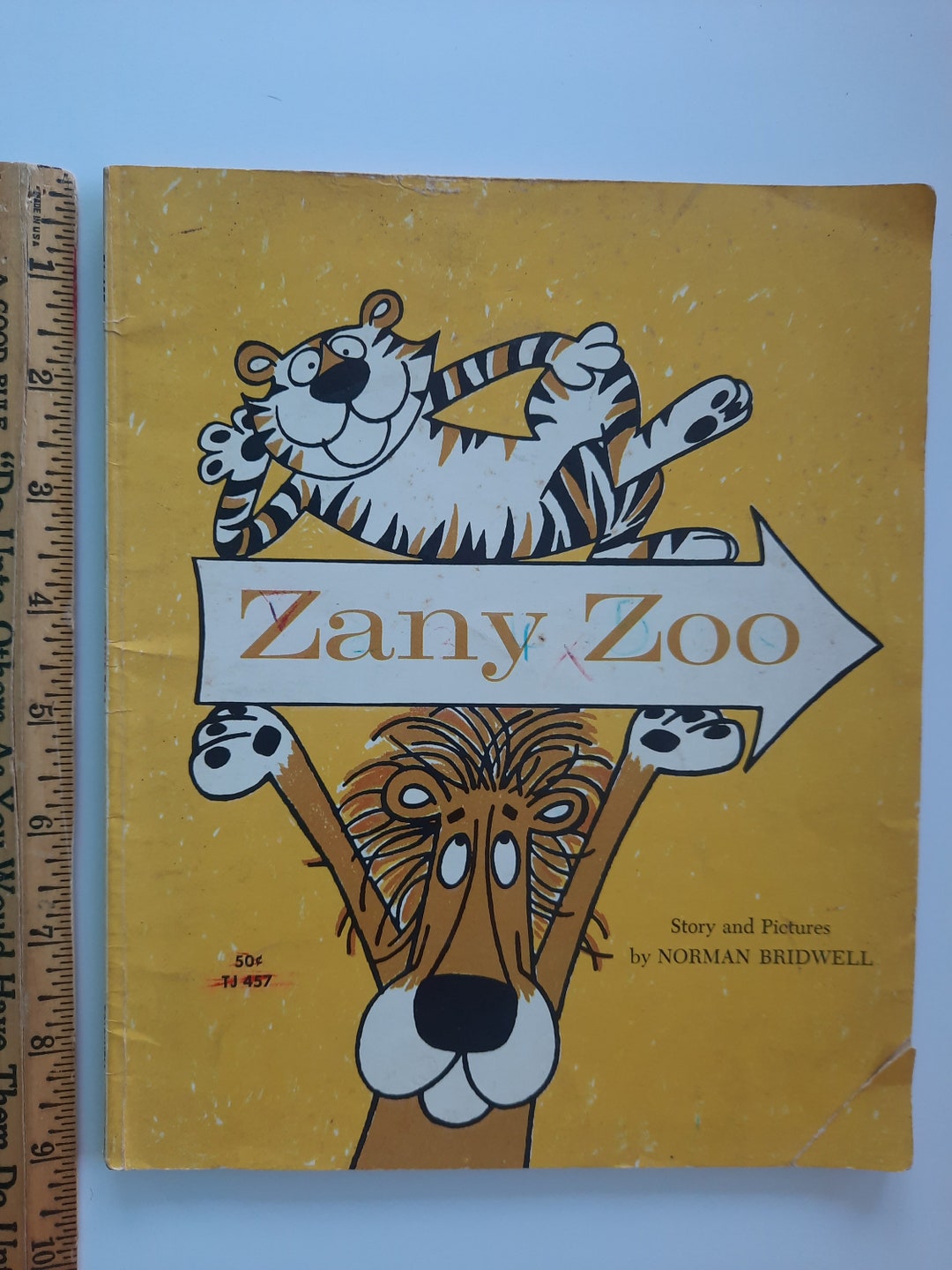 Vintage 1963 Children's Book: Zany Zoo by Norm Bridwell Scholastic Book ...