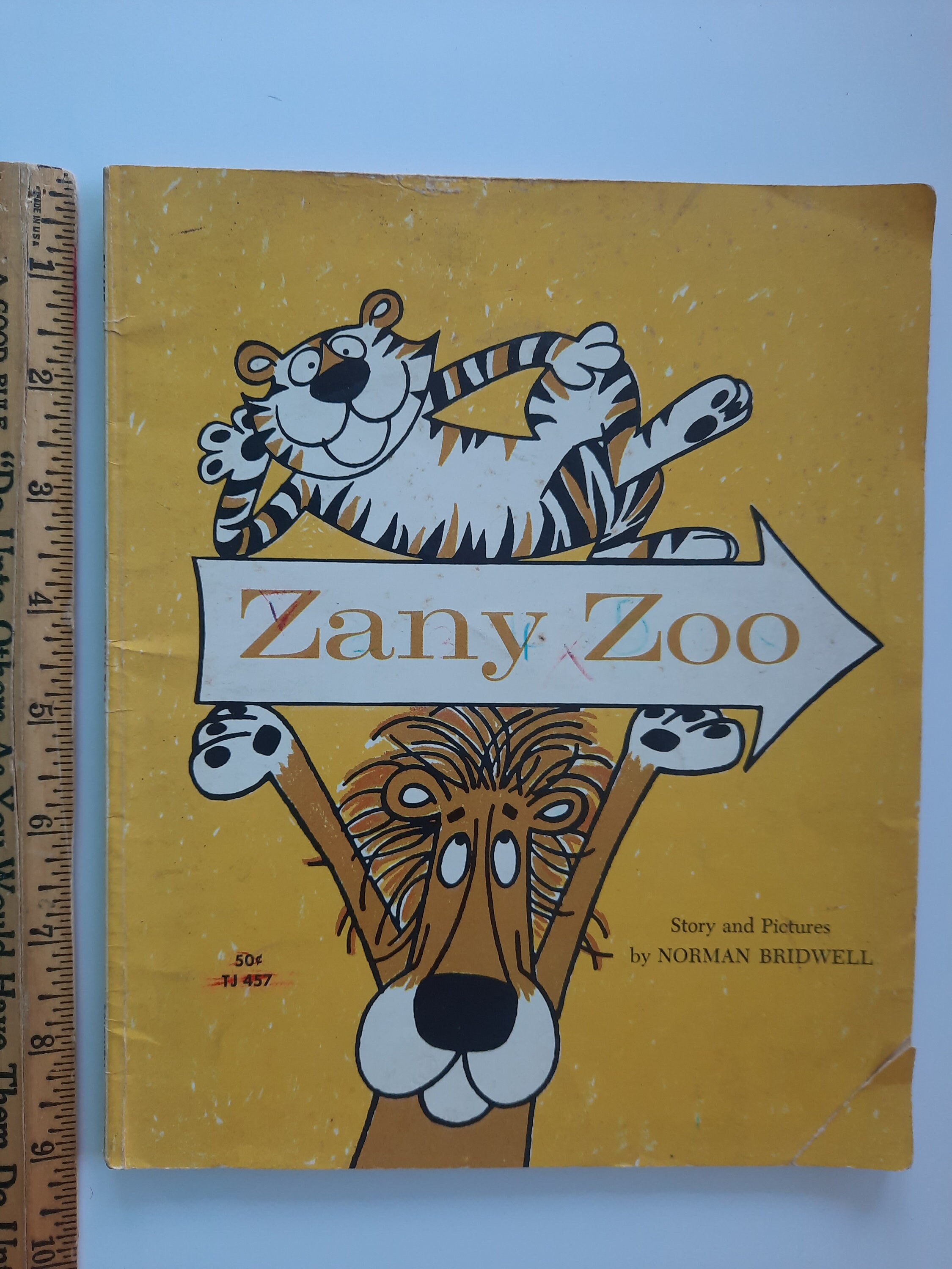 Vintage 1963 Children's Book: Zany Zoo by Norm Bridwell - Etsy