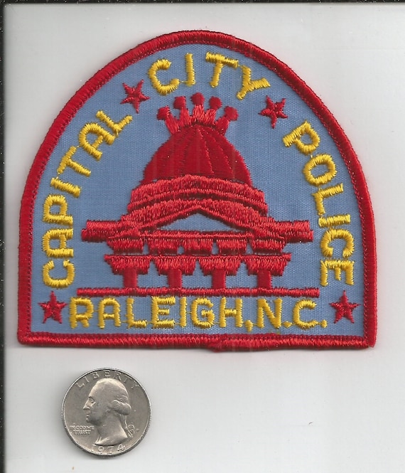 Vintage Official Authentic Police Patch: Capital City Police - Etsy