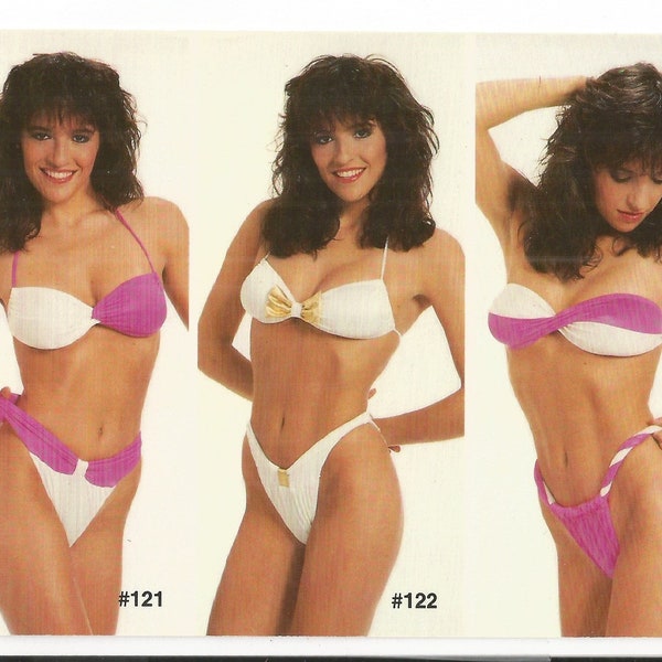 80s Model Bikini - Etsy