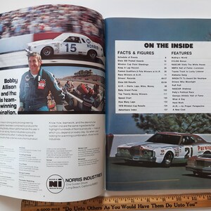1978 Authentic Official Dixie 500 Winston Cup Racing Program, Atlanta ...