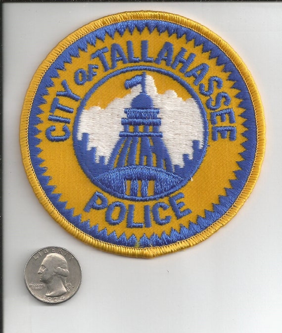 Vintage Official Authentic Police Patch: City of Tallahassee - Etsy
